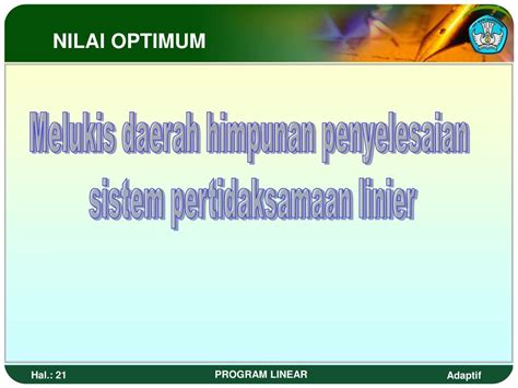 Ppt Program Linear Powerpoint Presentation Free Download Id5993503