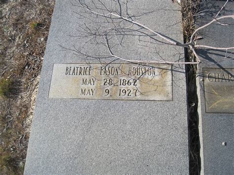 Beatrice Eason Whiddon Houston 1862 1927 Mémorial Find A Grave