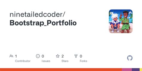 Github Ninetailedcoderbootstrapportfolio