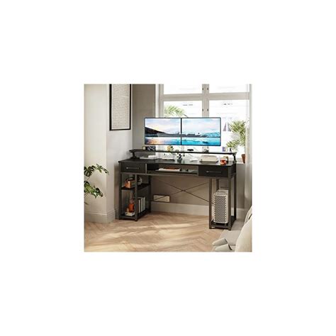 Buy Odk 48 Computer Desk With Drawers Office Desk With Keyboard Tray
