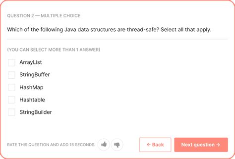 java backend developer skills assessment toggl hire
