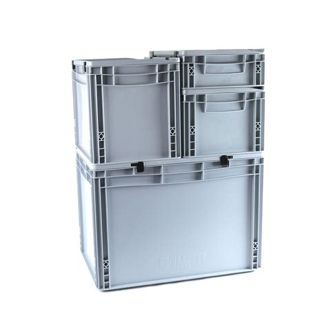 Stackable Box With Lid 37x27x10 7cm Auer Pit And Crew Radne