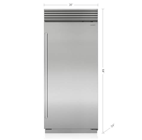 Sub Zero Cl3650ridstr 36 Classic Refrigerator With Internal
