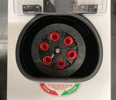 Used Quest Diagnostics 614b Laboratory Centrifuge W 6x Red Tube Inser