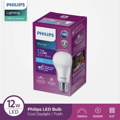 Jual Lampu Led Watt Philips Putih Shopee Indonesia