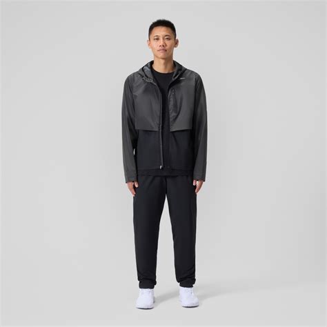 Mens V Class Pro Jacket Blackgrey Speedo Uk