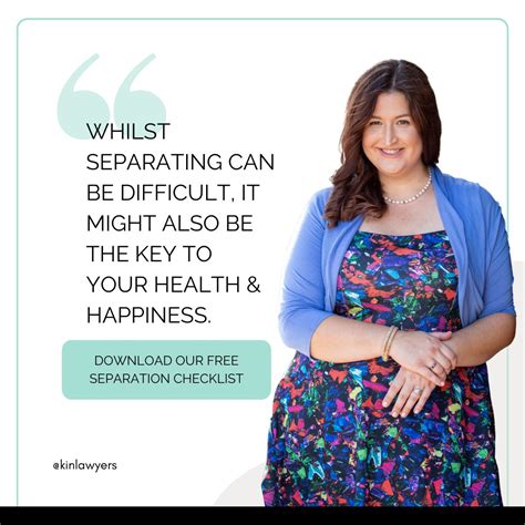 Our Free Separation Checklist Has Been Created To Help You Make Sense