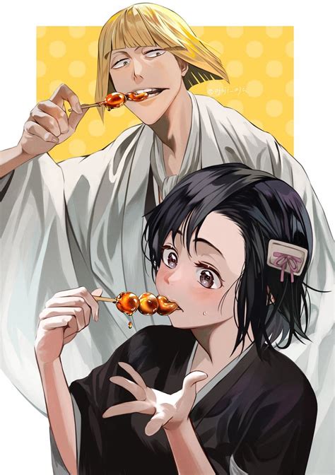 Hirako Shinji And Hinamori Momo Bleach Drawn By Ajujiaju Danbooru