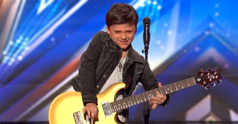 10 Year Old Rockstar Stuns Agt Judges With Jaw Dropping Guitar