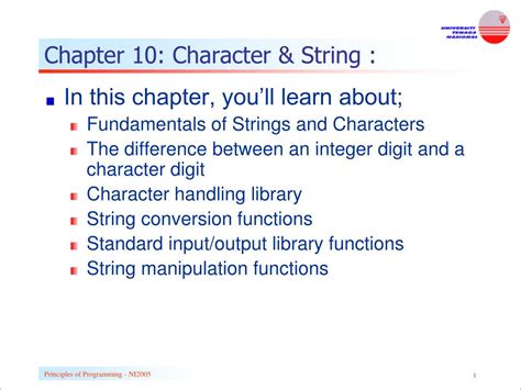 PPT Chapter 10 Character String PowerPoint Presentation ID 4478280