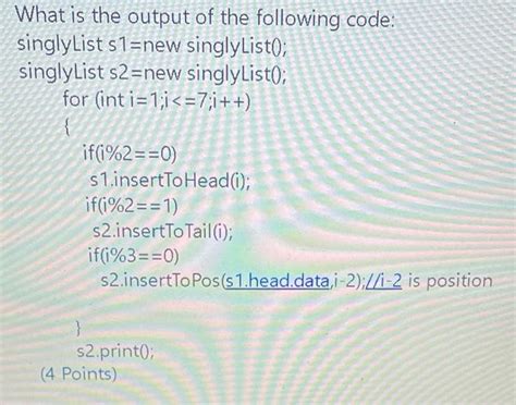 Solved What Is The Complexity Of The Following Code Int