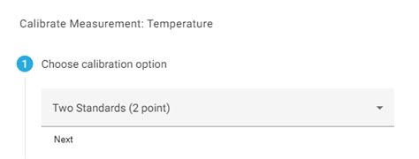 Calibrate A Temperature Sensor Chemvue® Help