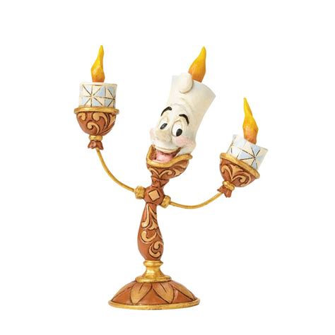 Figurine Disney Jim Shore La Belle Et La Bête Lumière Ooh Lala