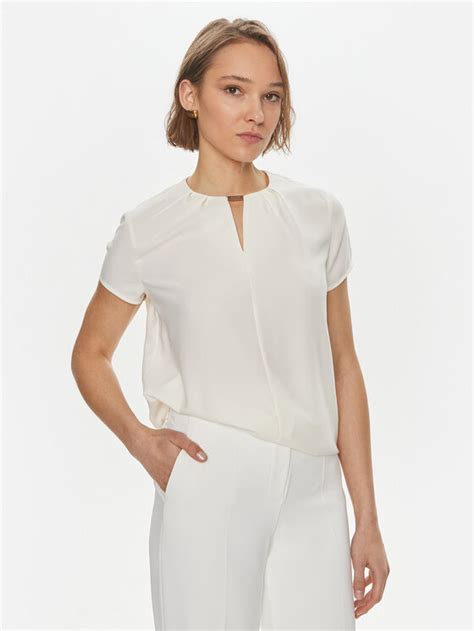 Calvin Klein Блуза K20k207062 Бял Regular Fit Modivobg