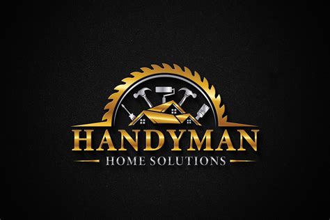 Handyman Logo Tools Handyman Logo Set Repair Tools Stock Illustrations