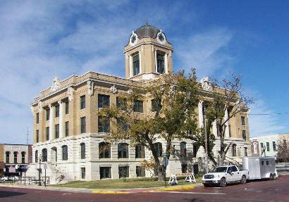 Cooke County Courthouses Texas History Marker Vintage And Recent