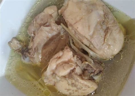 Ayam Rebus Bumbu Bawang Putih Hidangan Lezat Nan Sehat