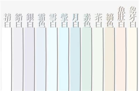 色彩名稱