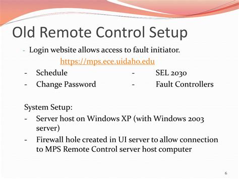 PPT Upgrading Remote Access To The Analog Model Power System PowerPoint Presentation ID