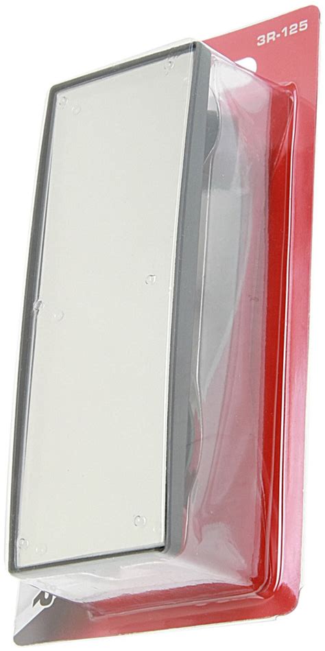 Зеркало дополнительное 3R-125 BLACK мертвой зоны 144*50 панорамное (2 ...