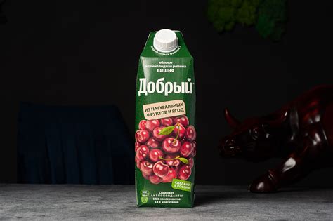 Сок 1л Вишневый Мясо и Хлеб