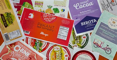 Overview Of Food Packaging Labels