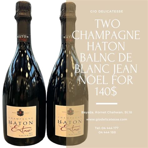 Champagne Haton Blanc De Blanc Jean Nöel Extra Brut Gio Delicatesse