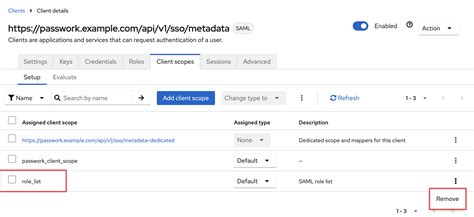 Sso Configuration With Keycloak Passwork