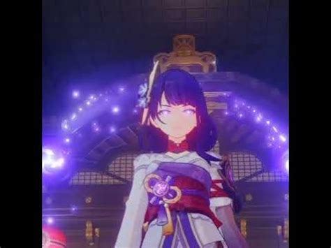 Raiden Shogun Kills La Signora Edit Genshin Impact Impact Killing Youtube