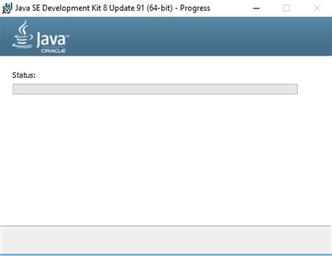 JDK Installation Does Not Progress On Windows Super User
