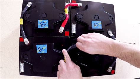 How To Connect Six Volt Batteries To Create A 12 Volt Battery Bank RV With Tito