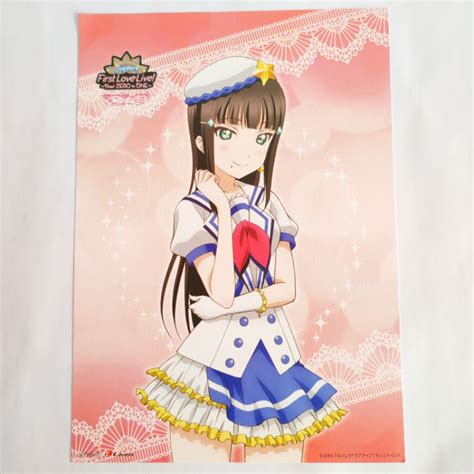 Love Live Sunshine Mari Dia Kanan You Chika Riko Ruby Yoshiko And Hanamaru Poster