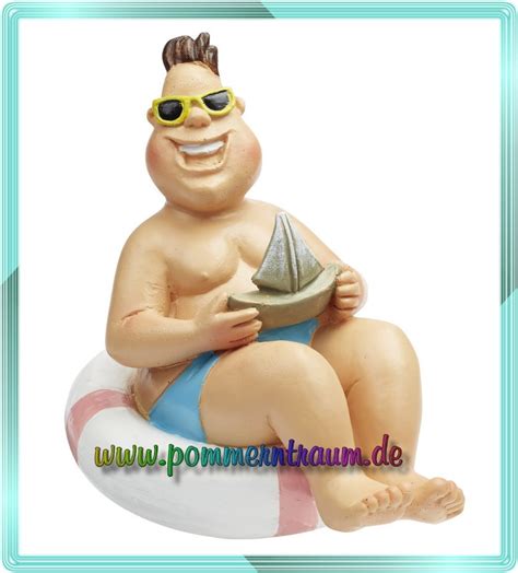 Dicker Herr Willi Dicker Onkel Mr Baywatch Urlauber Im Schwimmreifen