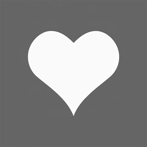 White Heart Symbol Images Free Download On Freepik