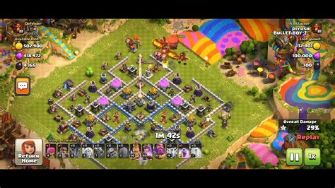 Coc Th12 Best Attack Youtube