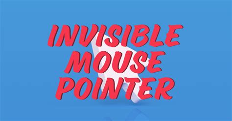 Troubleshooting Guide Fixing Mouse Pointer Not Visible In Laptop Issues