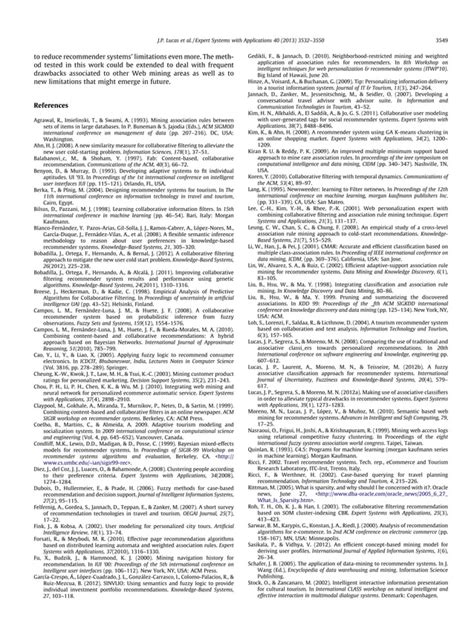 Ahybridrecommendationapproachforatourismsystem Pdf