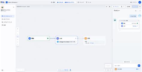 Macos・rancher Desktop環境で Dify を起動する（ただしllmと通信できずチャットフローは動きません） Nikkie