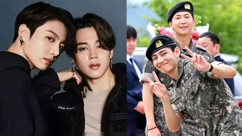 Bts Jungkook And Jimins Return From Military Excites Armys After Rm