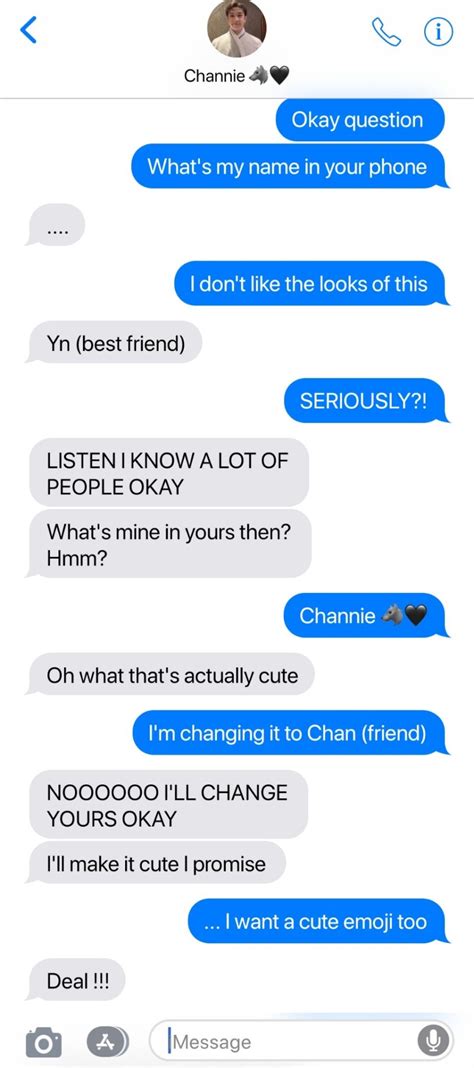 Cute Emoji Contact Names