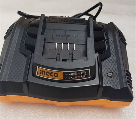 Cargador Batería 20v4a Ingco Ultra Rápido Ferretodocl Spa