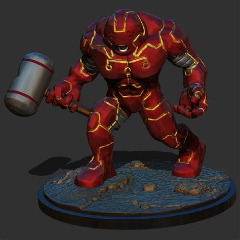 Obj File Juggernaut Fear Itself Mcp Scale 🎲・3d Printer Model To Download・cults