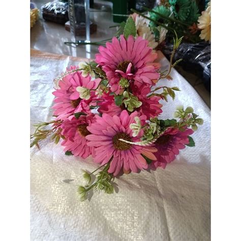 Jual Bunga Garbera Artificialgarbera Clasik Cabang 6 1lusin Shopee