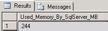 Setting A Fixed Amount Of Memory For SQL Server
