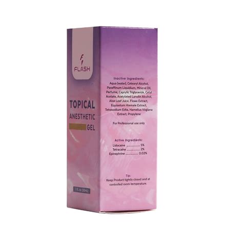 Flash Topical Anesthetic Gel
