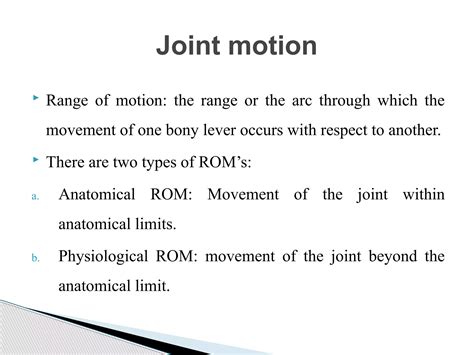 Joint Structures And Function Pdf
