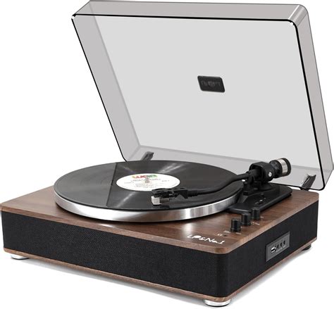 Lpandno 1 Vinyl Record Player With Built In Speakers Vinyl Turntable