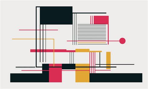 Abstract Art With Lines And Shapes 57448702 Vector Art At Vecteezy