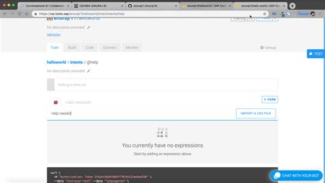 Create Your First Bot Using Sap Conversational Ai Sap Community