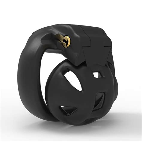 Ht V4 Nub Resin Chastity Cage With 5 Rings Included Topchastity